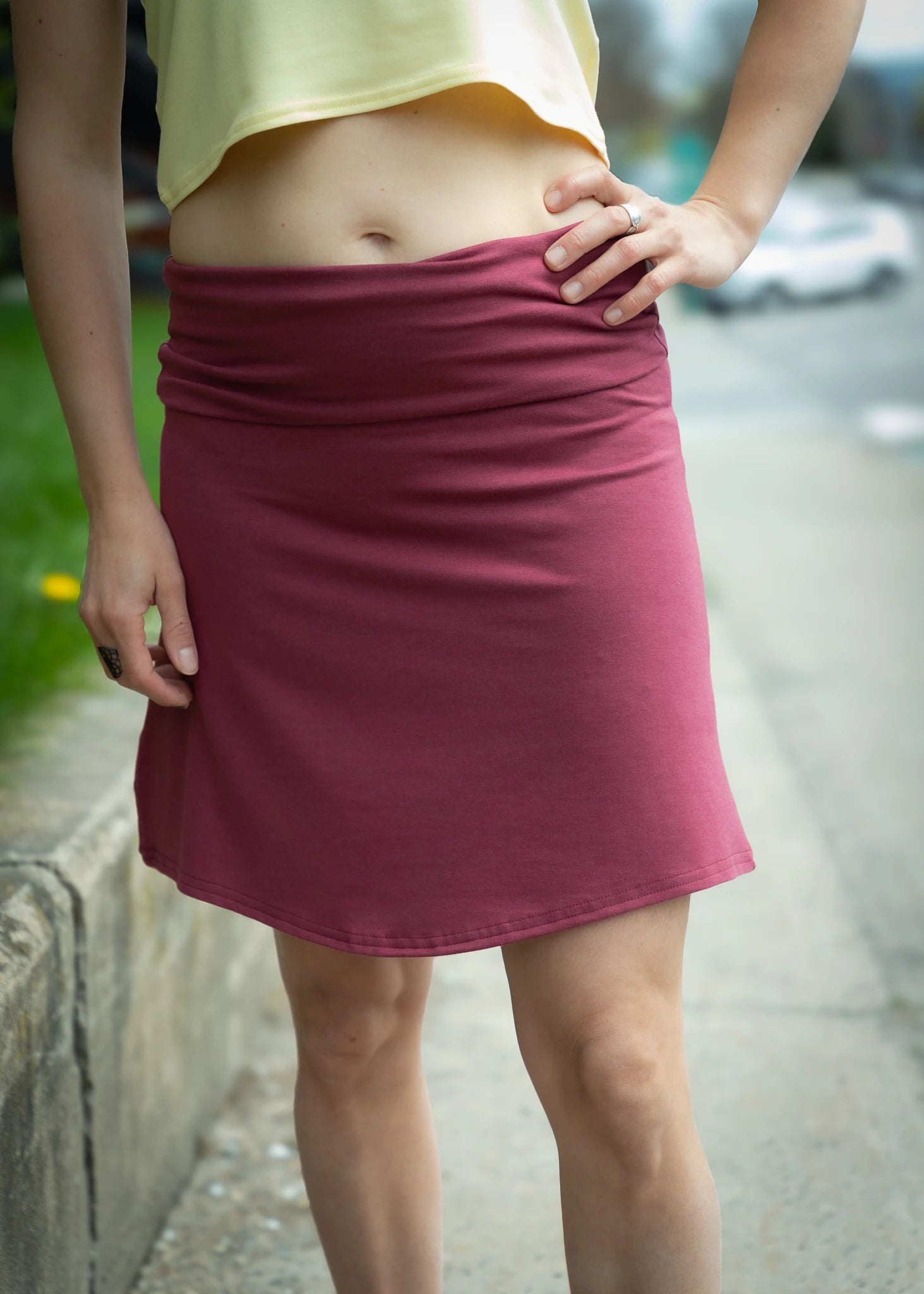 MARJO bamboo skirt – Abaka, made in Quebec