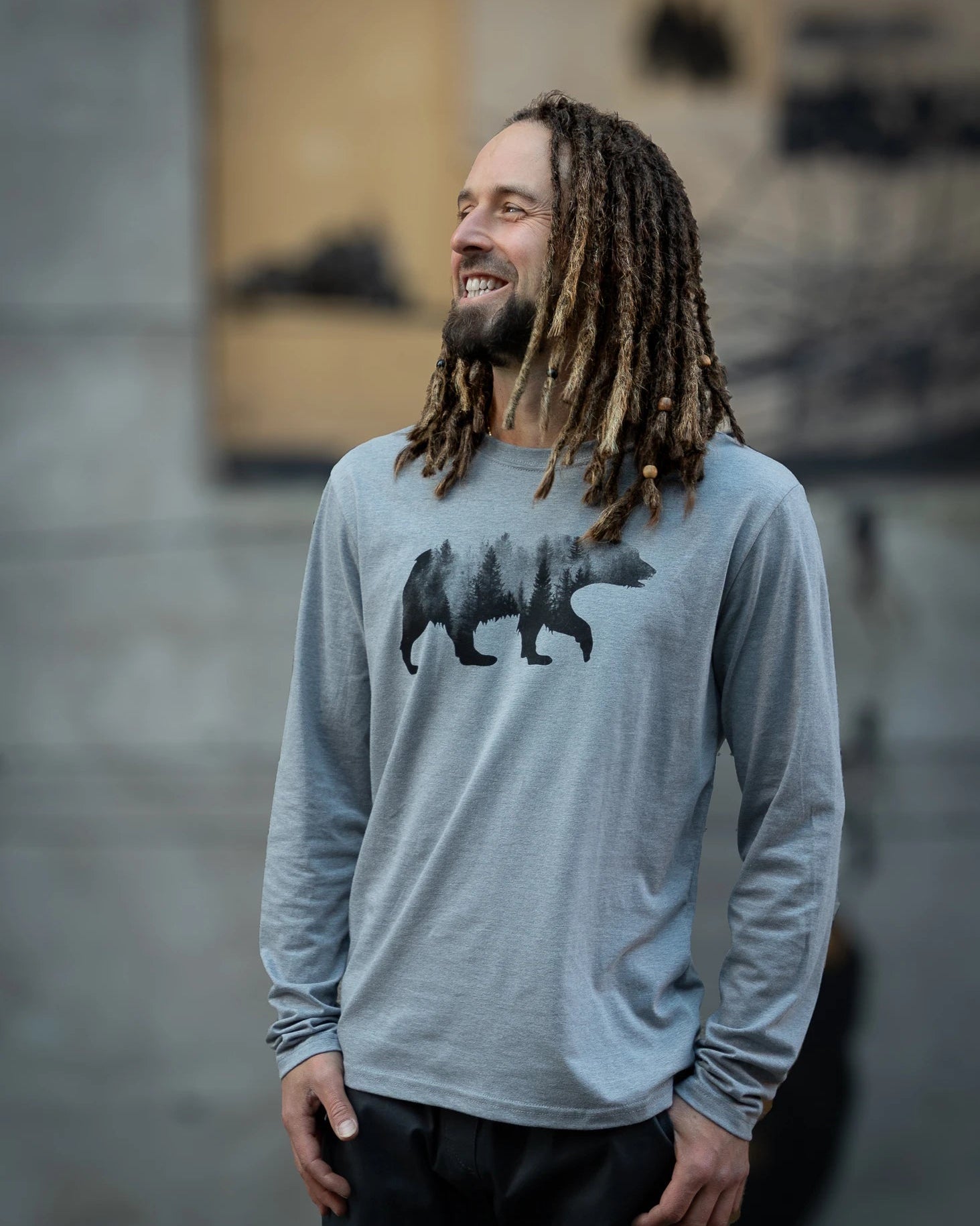 Organiko Ours - Chandail Manches Longues Écologique | Abaka